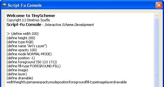GIMP Scripting 102A • GIMP Chat